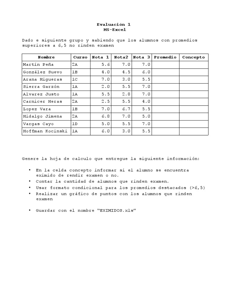 Eva Excel | PDF | Crecimiento personal y profesional | Computadoras