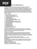 CSS 2026 Criminology Syllabus | PDF