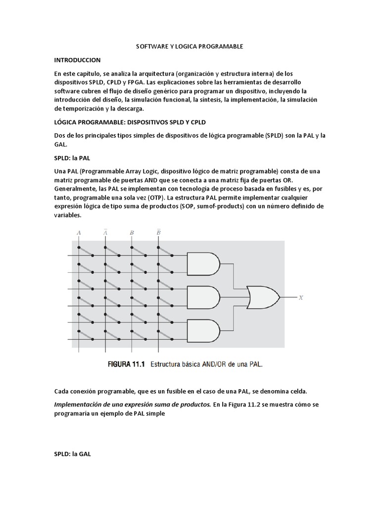 Software y Logica Programable | PDF | Ingeniería Informática | Diseño ...