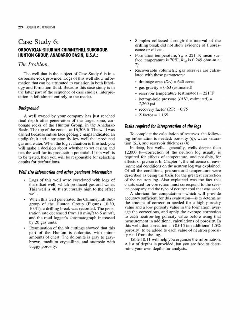 Pages From 370364881 Basic Well Log Analysis 2 | PDF | Petroleum Reservoir | Porosity