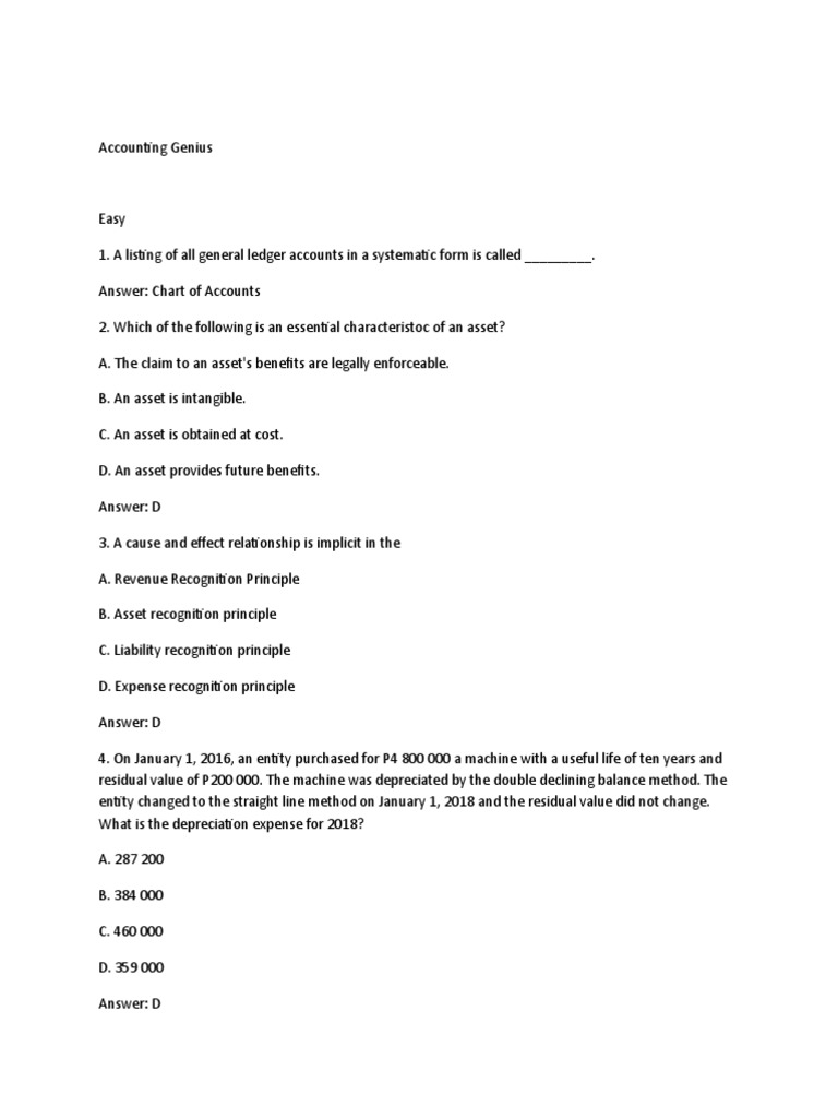 Accounting Genius | PDF | Stocks | International Financial Reporting ...
