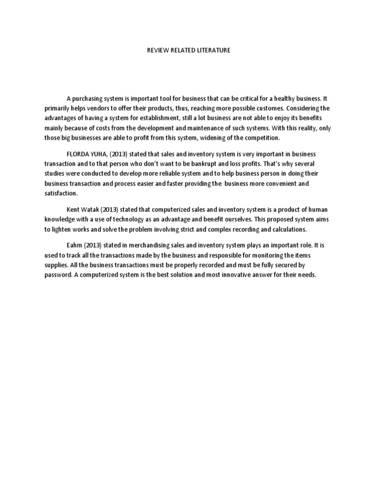 RRL | PDF | Business
