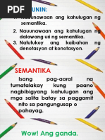 Semantika Module | PDF