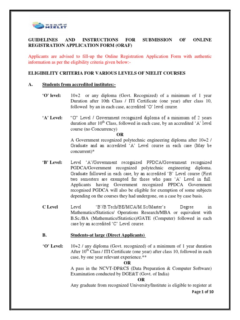 Registration Guidelines New Final PDF | PDF | Financial Transaction ...