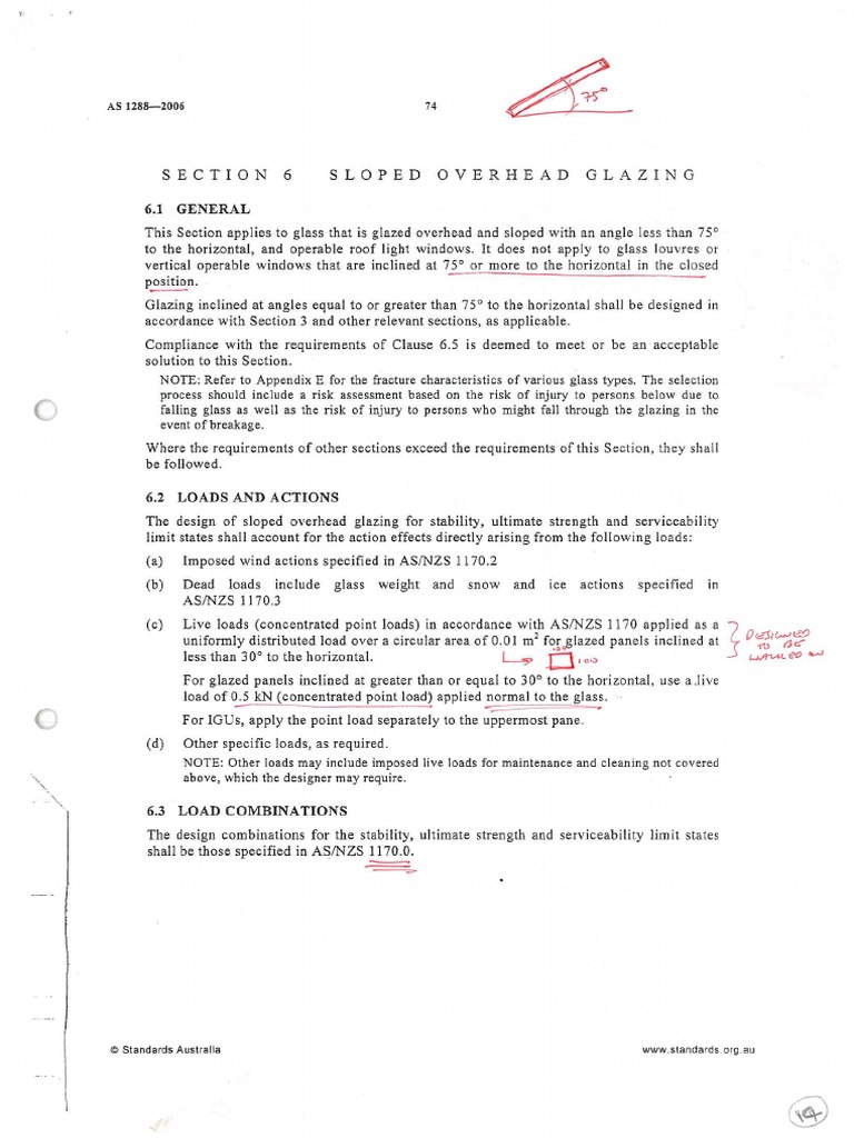 Sloping Glazing Notes | PDF