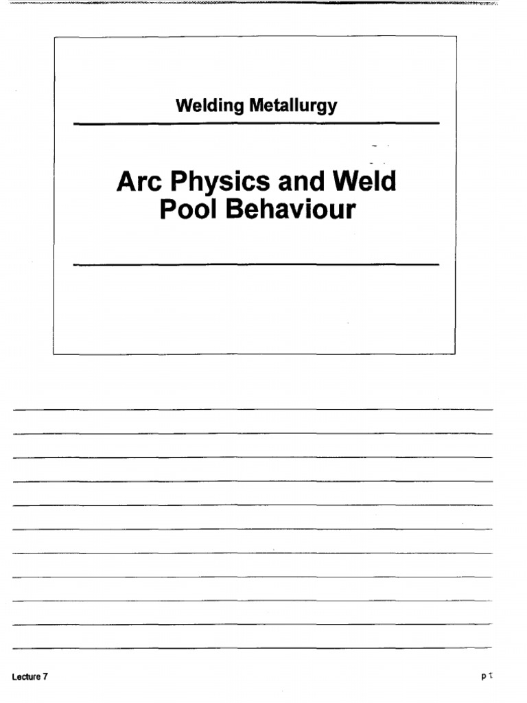 Arc Physics PDF | PDF | Electric Arc | Cathode