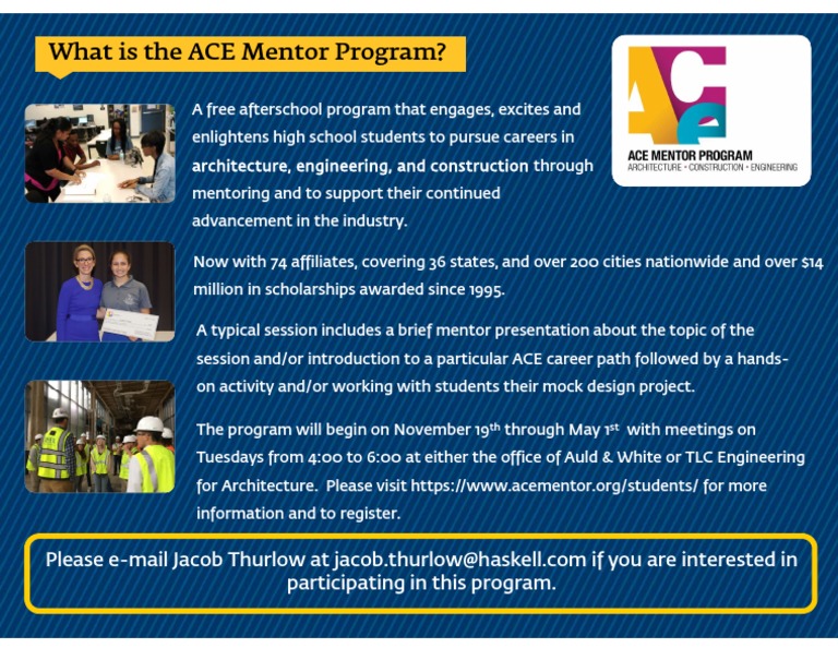 ACE Student Flyer 2019 | PDF