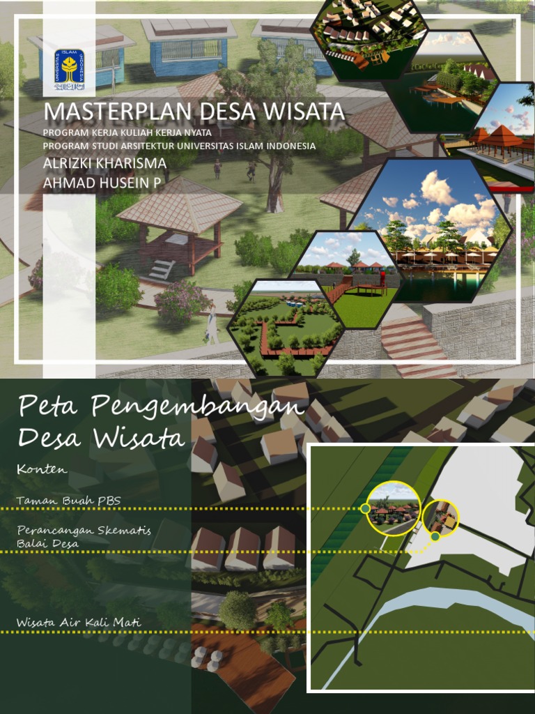 Masterplan Desa Wisata Sidowarno | PDF | Griya & Taman