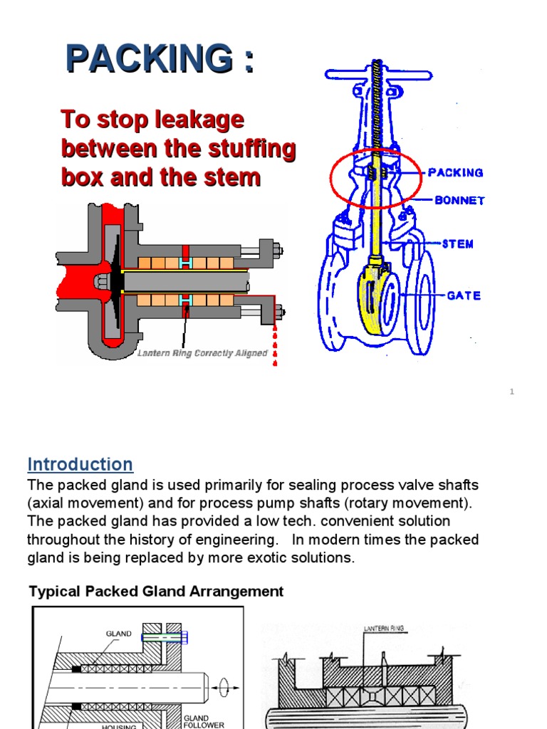 Valve Maintenance Packing Replacement 170129023327 PDF | PDF | Pump | Valve