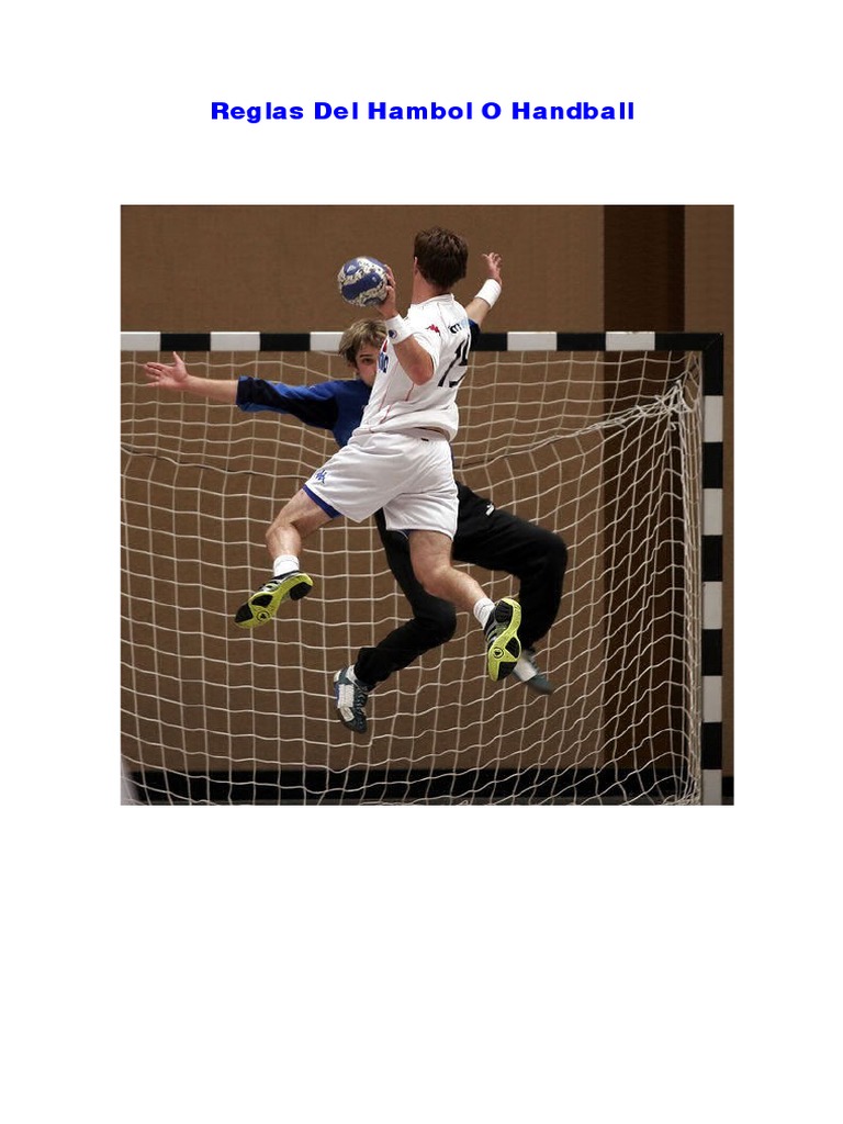 Reglas Del Hambol O Handball | PDF | Asociación de Futbol | Reglas y ...