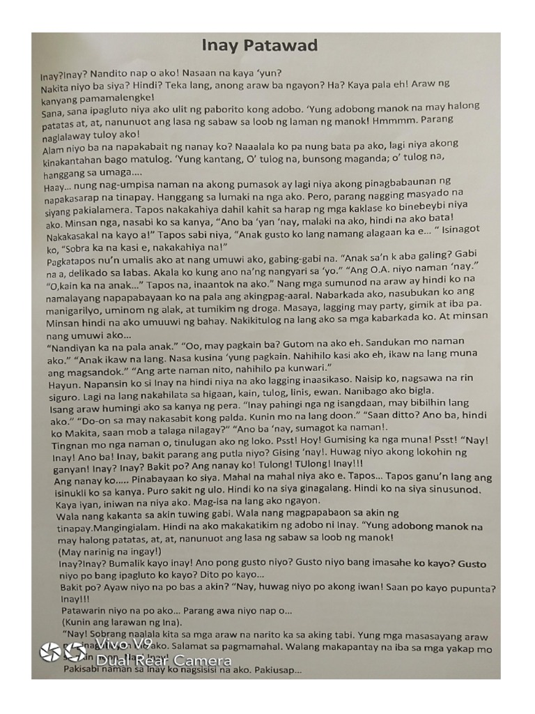Inay Patawad | PDF
