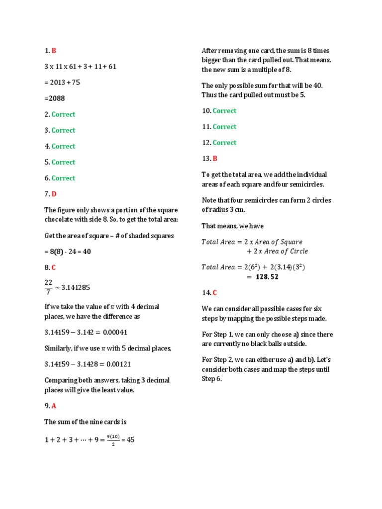 IMAS Assessment With Solution PDF | PDF | Teaching Mathematics