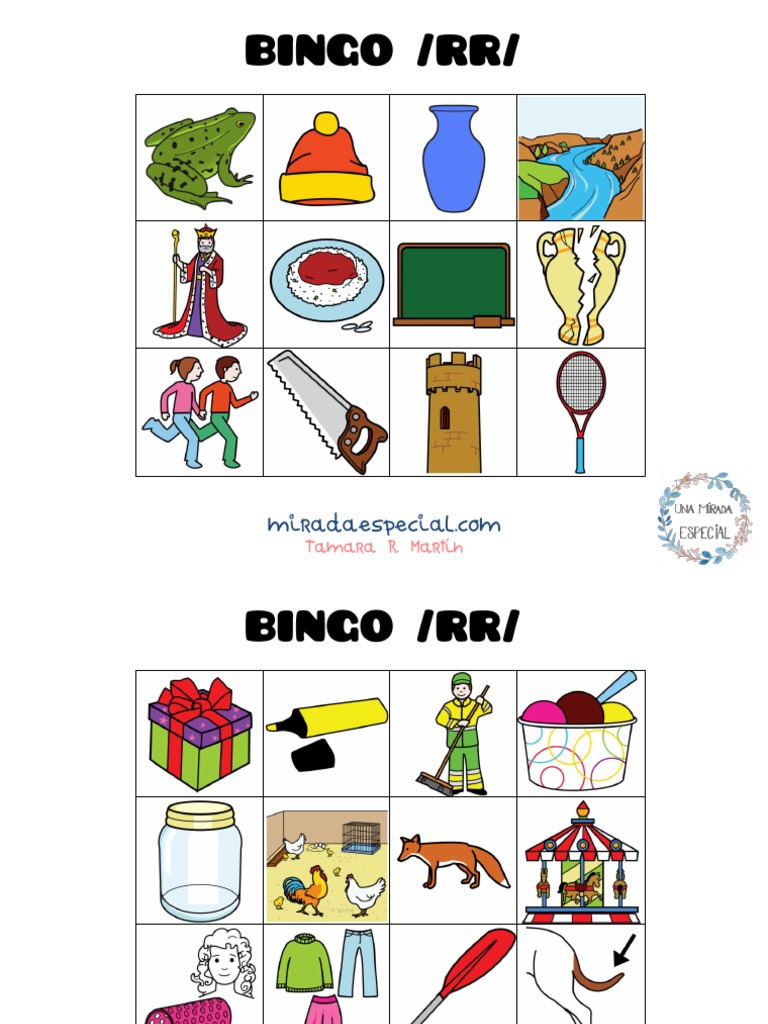 Actividades para Fonema RR