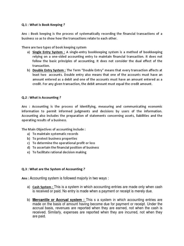 ACCA Note | PDF | Debits And Credits | Equity (Finance)