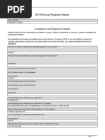 PHD Student Progress Report Template | PDF | Thesis | Doctor Of Philosophy