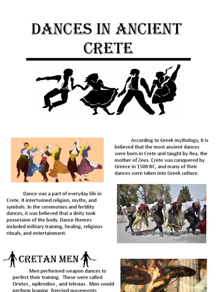 Ancient Crete Dances | PDF | Crete | Greek Mythology