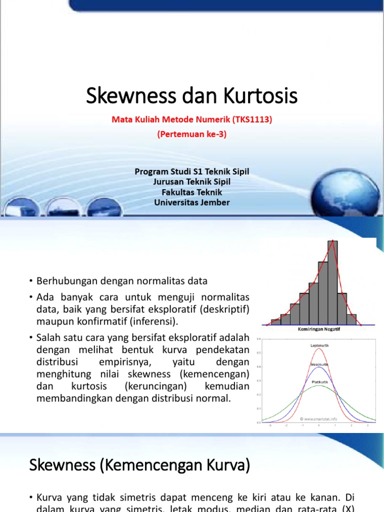 3 - Skewness Dan Kurtosis | PDF