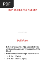 Calculating Iron Deficit with Ganzoni's Formula | PDF