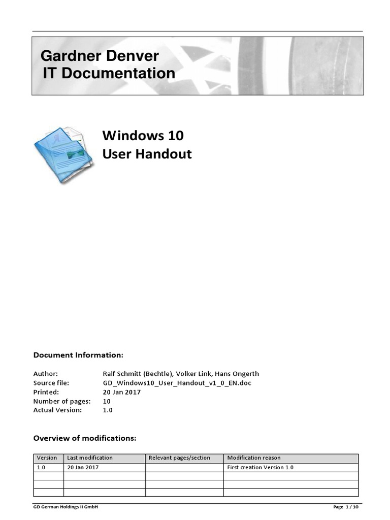 Windows 10 User Handout SEO Summary | PDF | Graphical User Interfaces ...