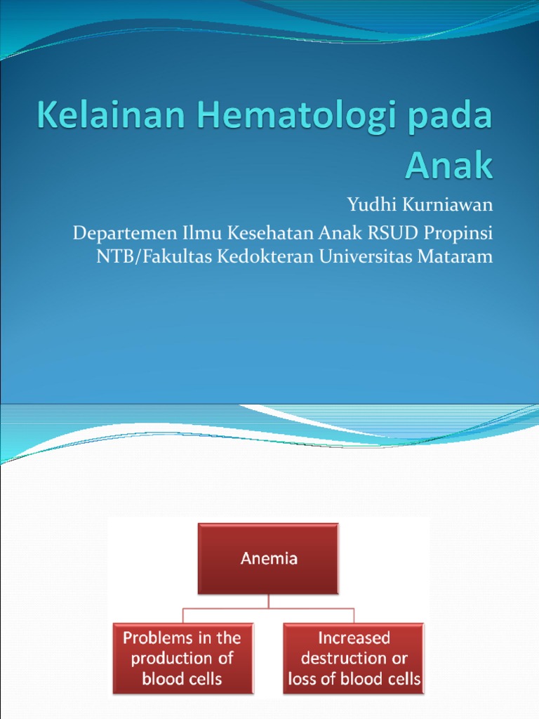 Pucat Dan Anemia Pada Anak | PDF | Anemia | Genetic Disorder