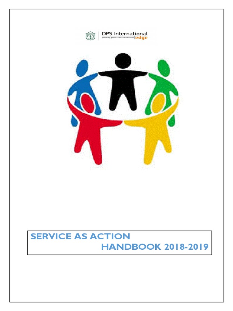 Service as Action Handbook 2018-2019 | PDF | Service Learning | Mentorship