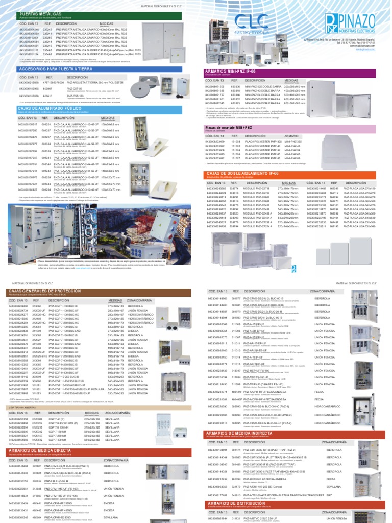 CLC Electric | PDF | Bienes manufacturados | Ingenieria Eléctrica