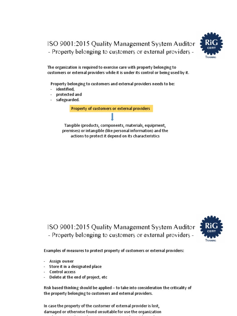 Audit | PDF | Iso 9000 | Property