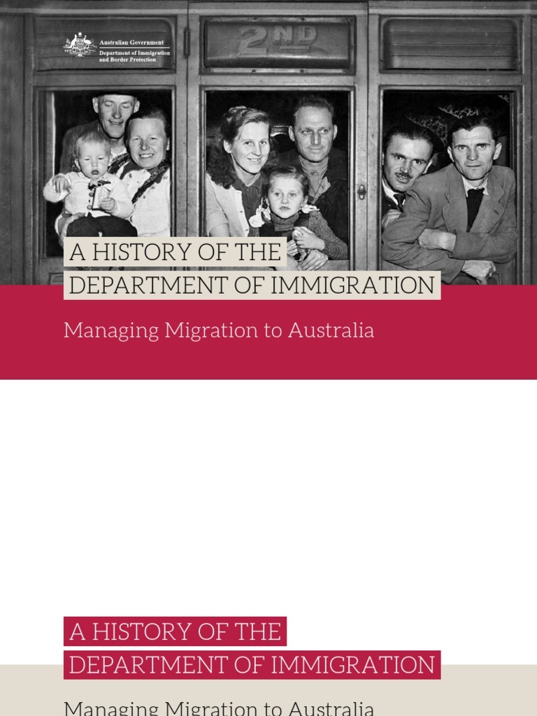 Immigration History Pdf Pdf Australia Continent Australia
