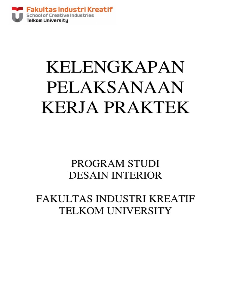Kelengkapan Kerja Profesi - Desain Interior | PDF