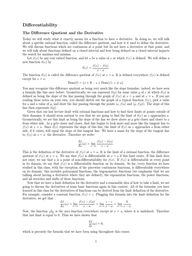 Lecture21 PDF | PDF | Maxima And Minima | Derivative