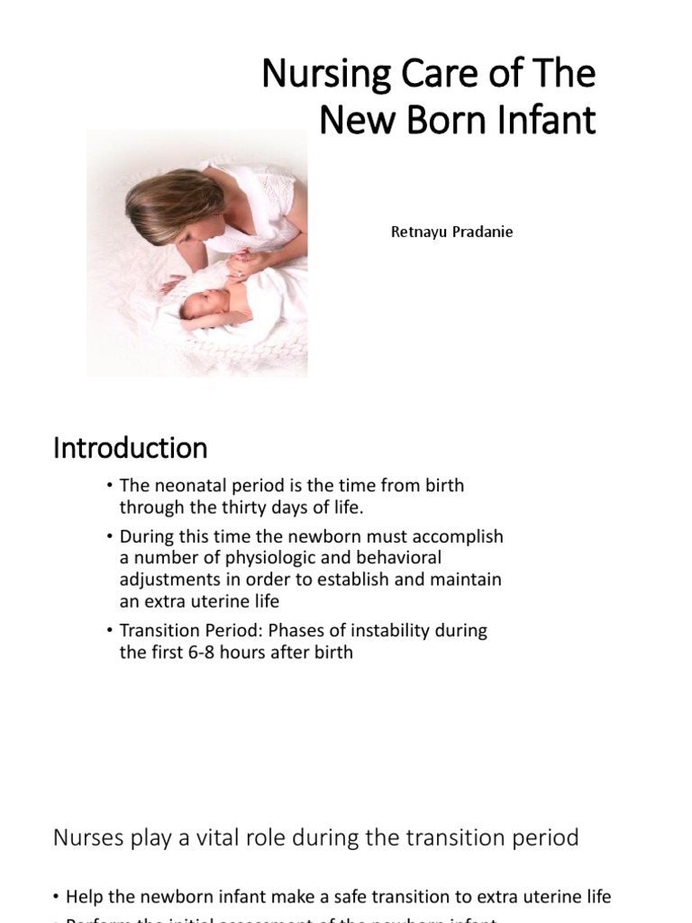 Nursing Care of Newborn 1 PDF | PDF | Childbirth | Infants