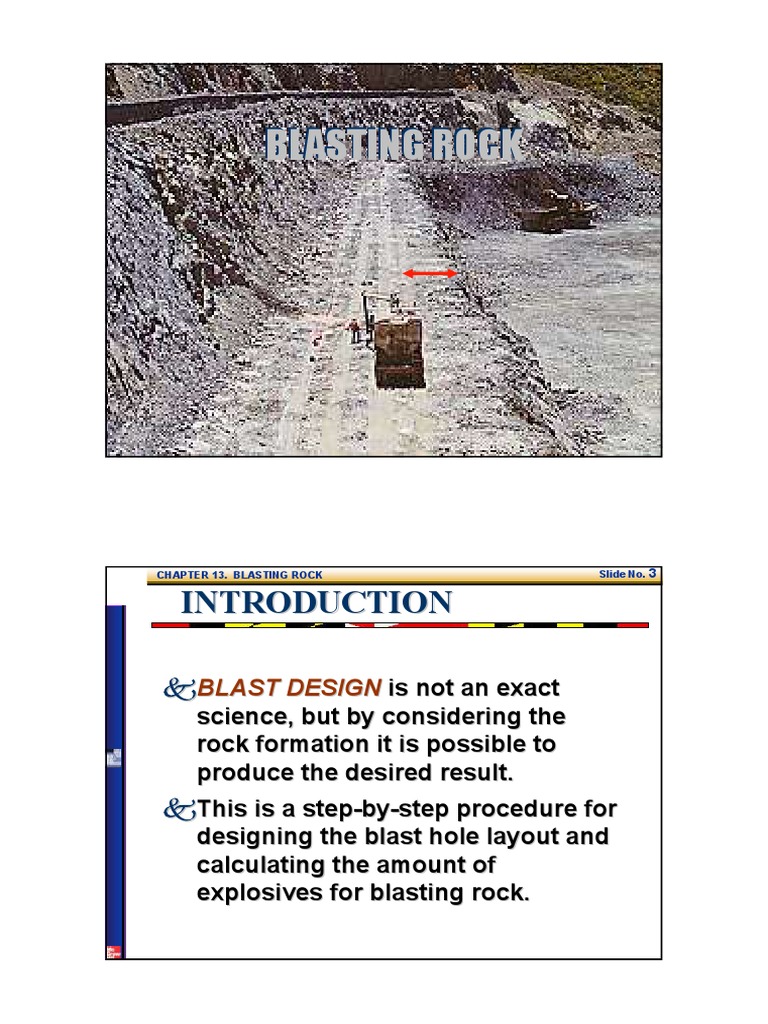 Rock Blasting Techniques and Design | PDF | Drilling | Materials