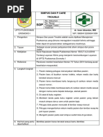 SOP-Desinfeksi Permukaan dan Peralatan Lingkungan Pasien - 2019 | PDF
