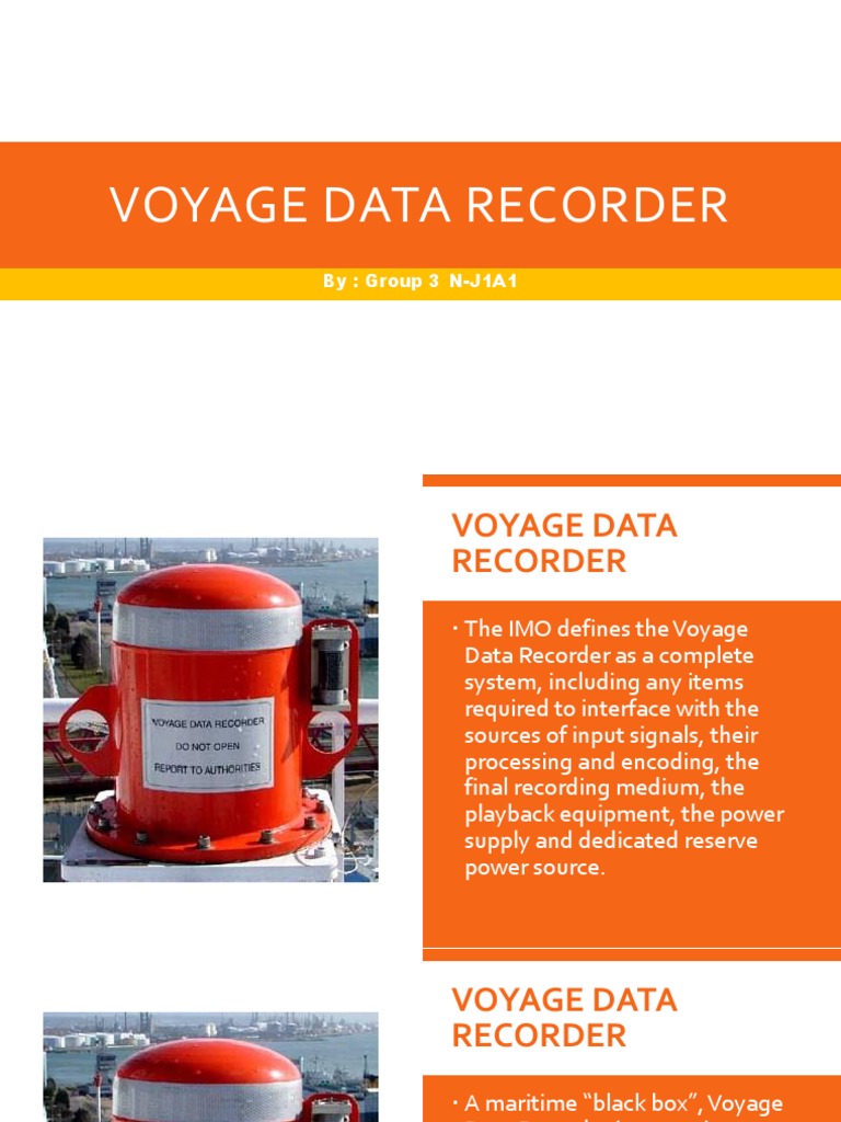 Understanding Voyage Data Recorders | PDF | Ships
