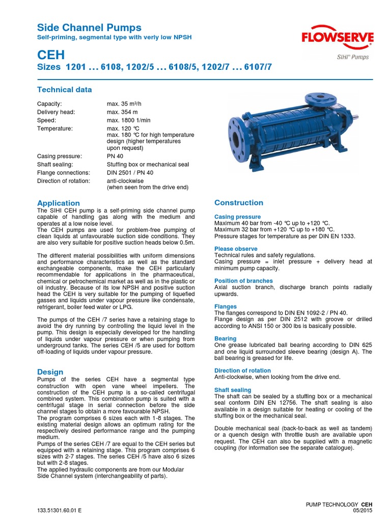 Ceha PDF | PDF | Pump | Liquids