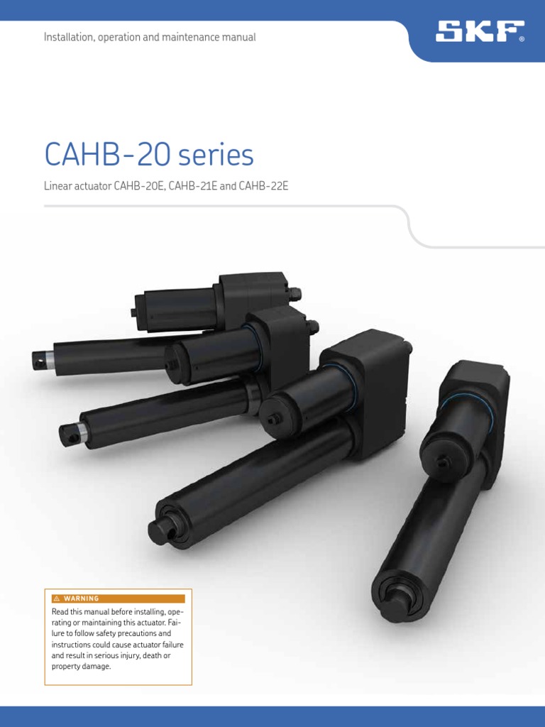 CAHB-20 Series: Installation, Operation and Maintenance Manual | PDF ...