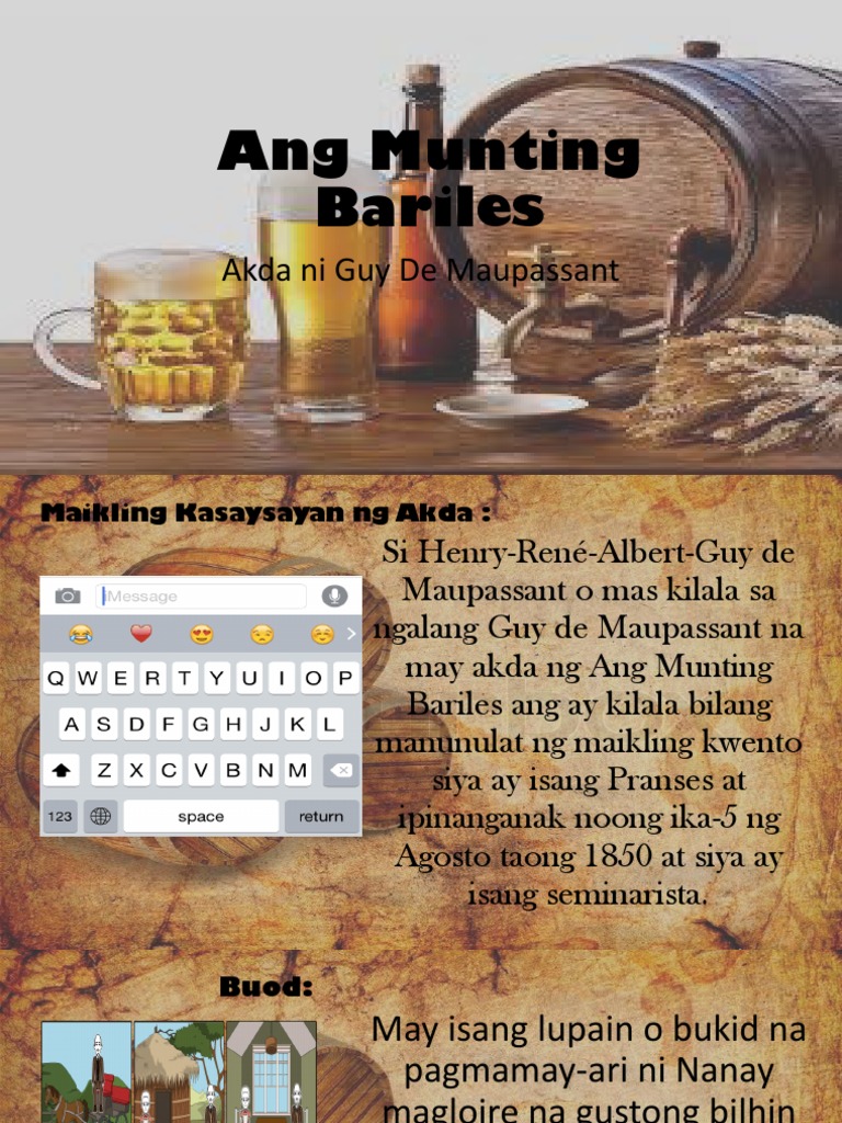 Ang Munting Bariles | PDF