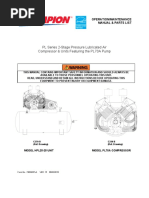 Sullivan Palatek Compressor Manual | PDF | Machines | Manufactured Goods