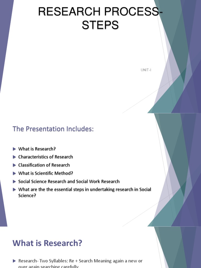 Research Process - Steps | PDF | Hypothesis | Scientific Method