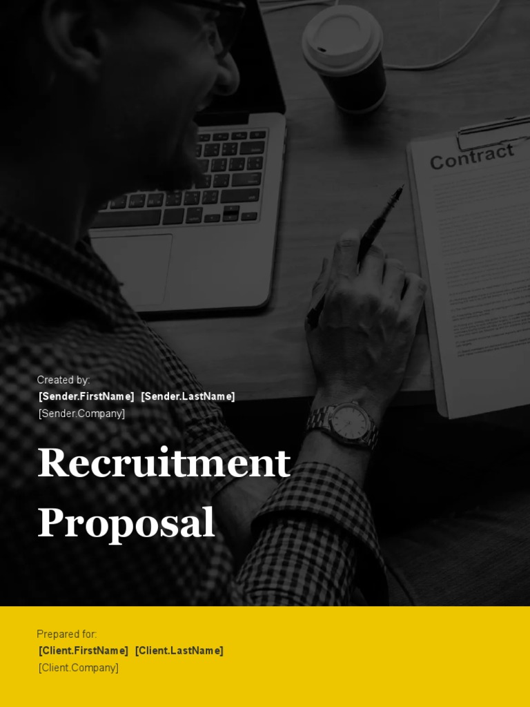 Recruitment Proposal: Created by | PDF | Freelancer | Employment