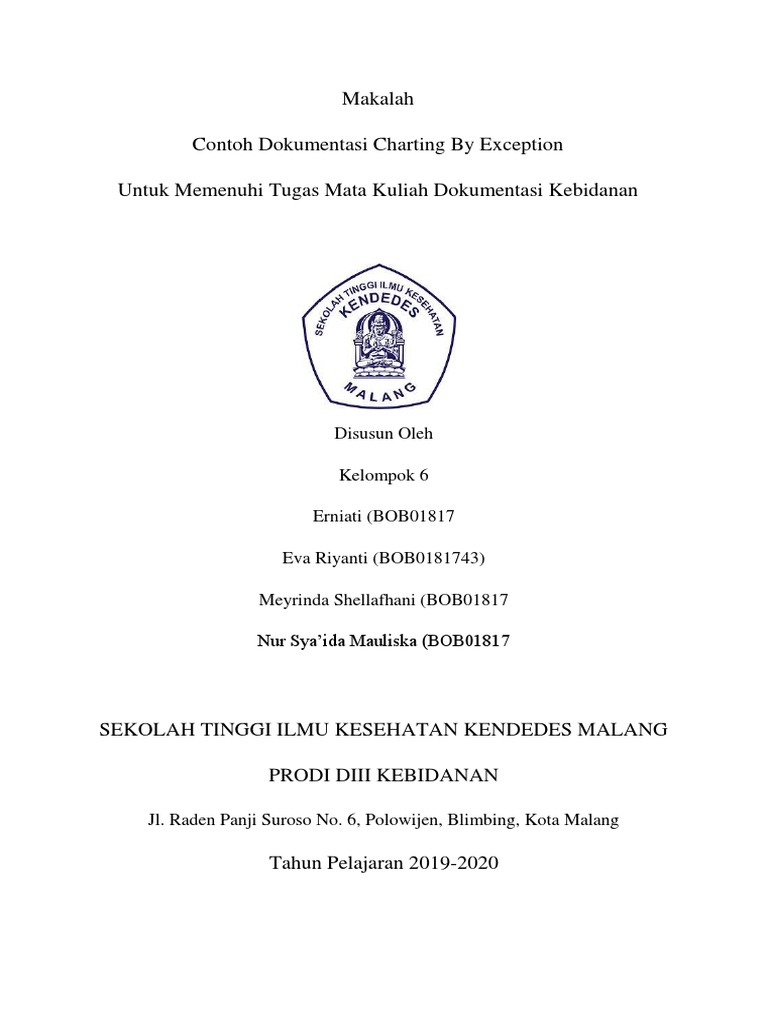 Makalah Contoh Dokumentasi CBE | PDF | Sains & Matematika