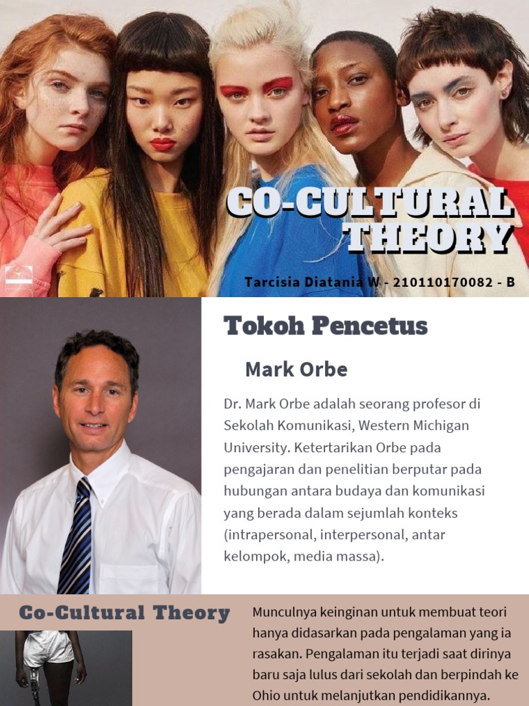 Teori Co-Cultural Mark Orbe | PDF | Ilmu Sosial