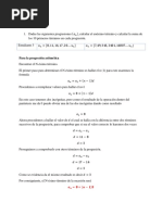 Fórmulas del Término N-ésimo | PDF | Secuencia | Función (Matemáticas)
