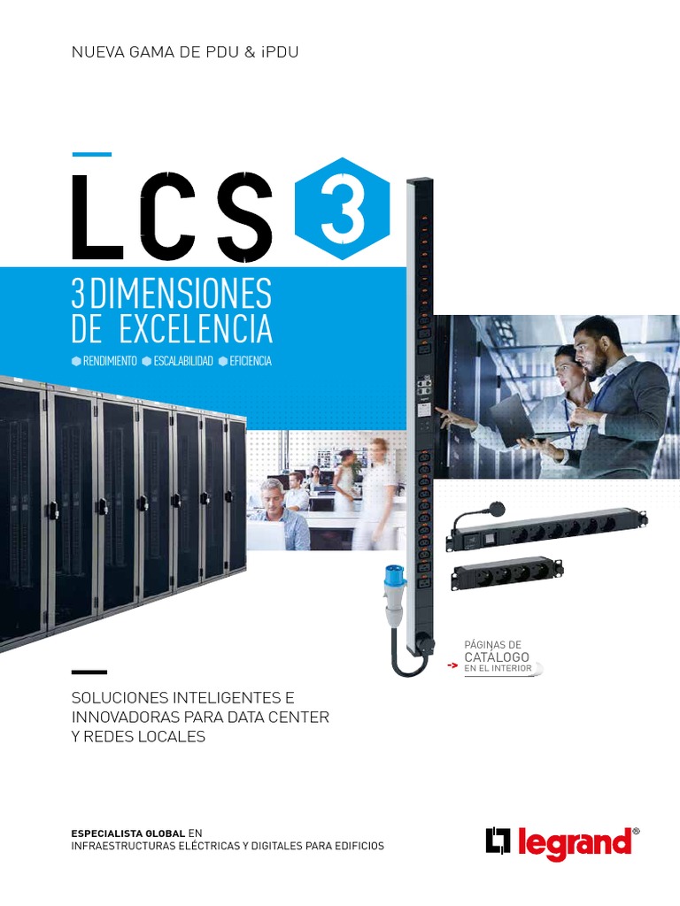 Catalogo PDU IPDU Legrand | PDF | Servidor (Computación) | Pantalla de cristal líquido