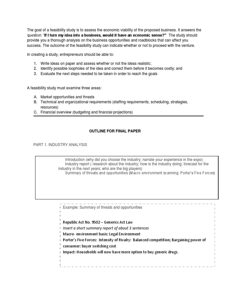 Guidelines For Business Plan | PDF | Feasibility Study | Retail