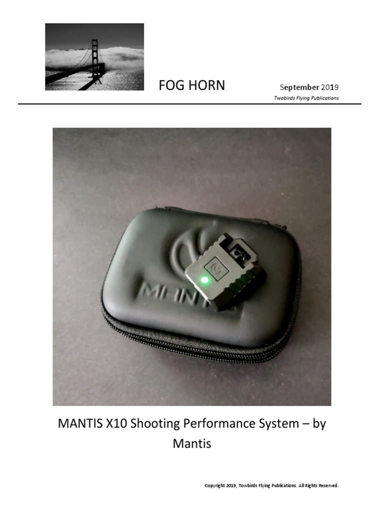 MANTIS X10 Elite Shooting Performance System | PDF | Shotgun | Gun Barrel