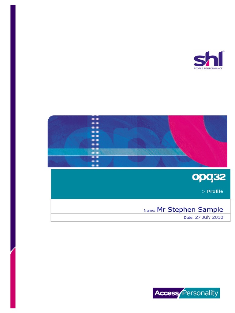 MR Stephen Sample: Profile | PDF | Creativity | Criticism