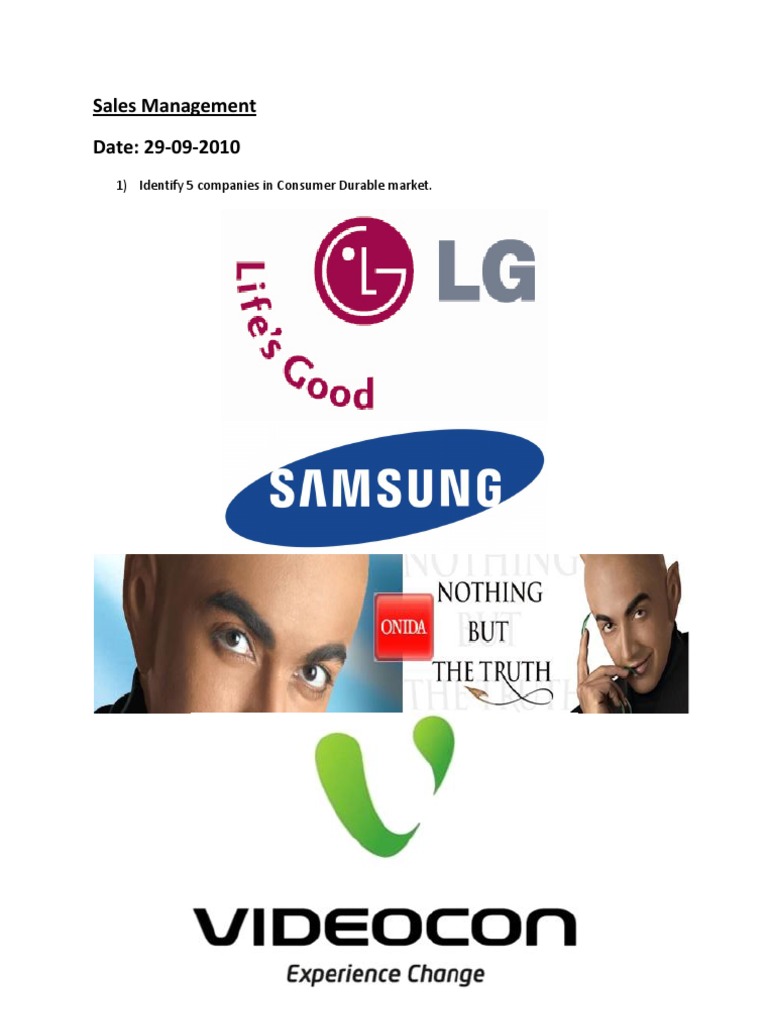 Five Strategies for Marketing Consumer Electronics: A Case Study ...