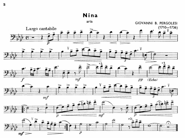 Pergolesi Nina Trb Pdf Pdf