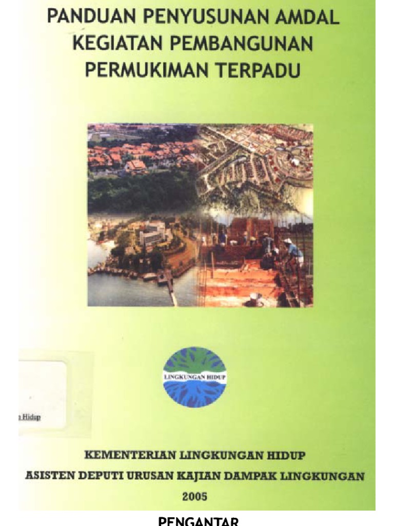 Amdal Permukiman Terpadu | PDF